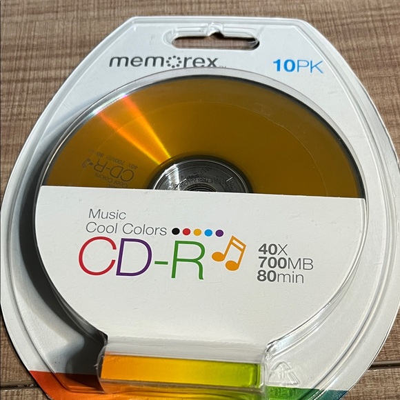 Memorex | Media | Memorex Gold Cdr Pack | Poshmark